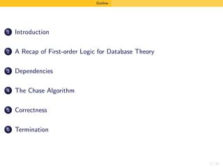 The Chase in Database Theory | PDF | Databases | Computer Software and Applications