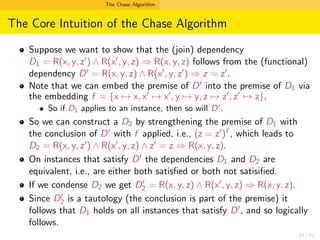 The Chase in Database Theory | PDF | Databases | Computer Software and Applications