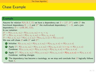The Chase in Database Theory | PDF | Databases | Computer Software and Applications