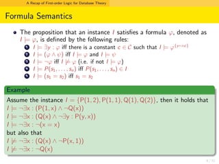 The Chase in Database Theory | PDF