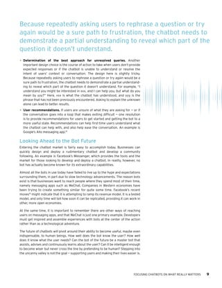 The Chatbot Imperative: Intelligence, Personalization and Utilitarian ...