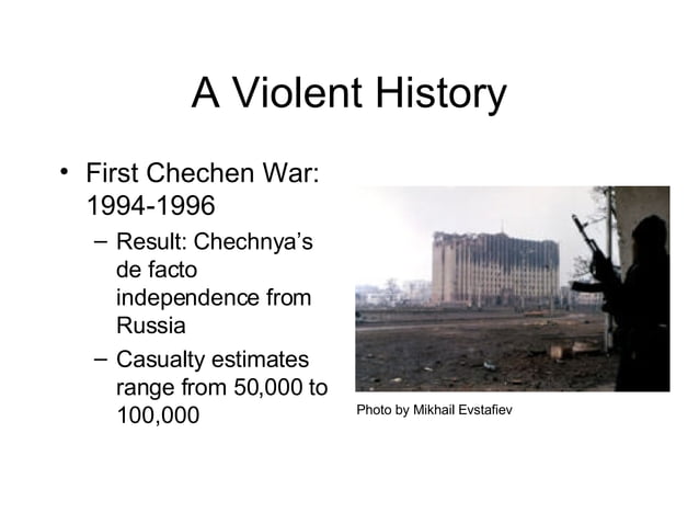 The Chechen Wars | PPT