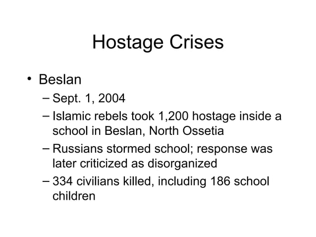 The Chechen Wars | PPT
