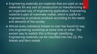 The chemistry-of-engineering-materials | PPTX