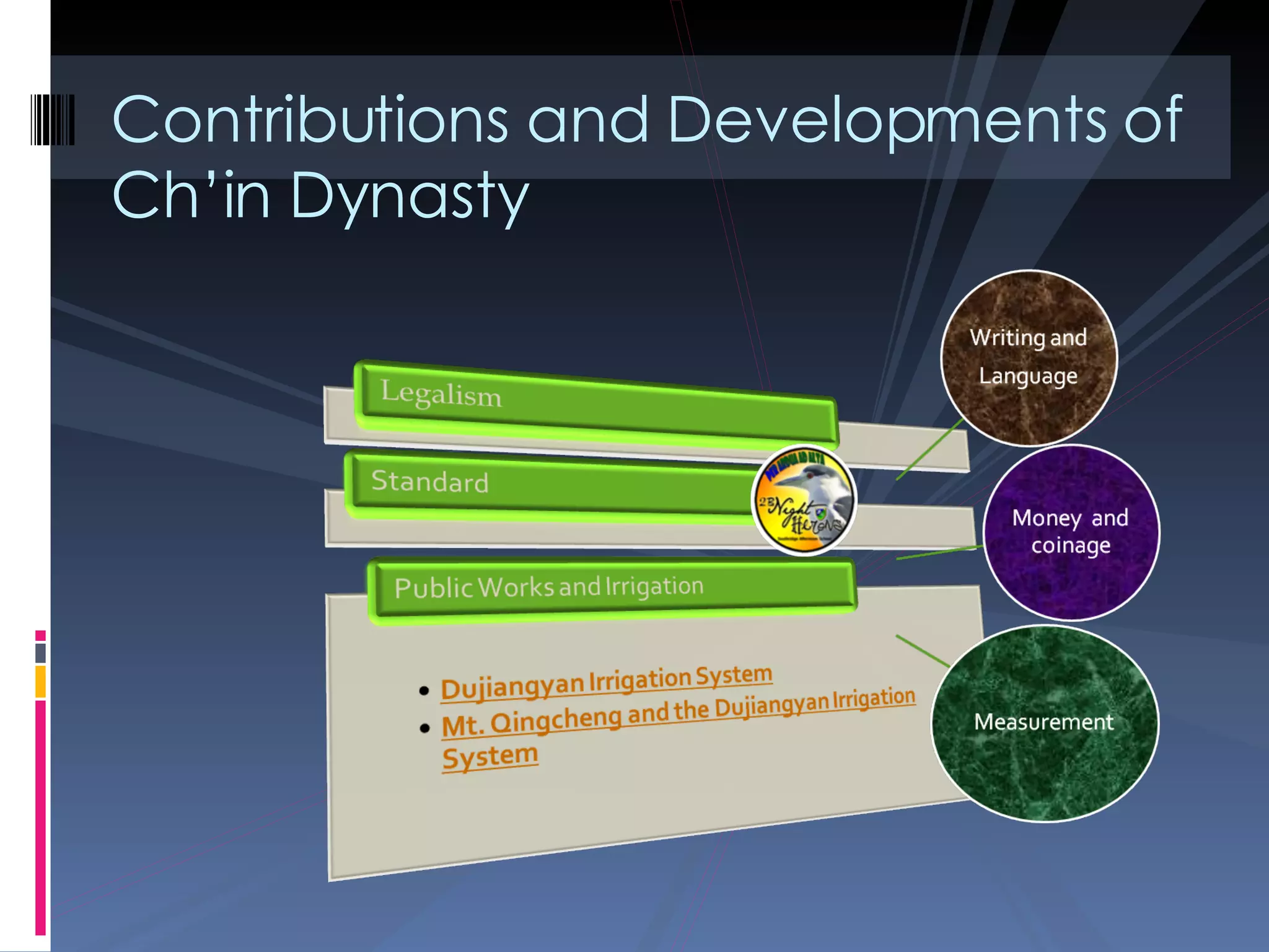 The Ch’In Dynasty (221 – 206 Bc.Ppt1
