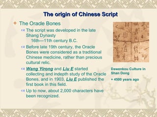 The Chinese Character | PPT