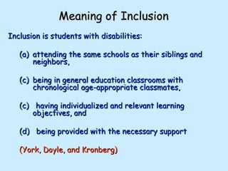 The Choice is Yours: Do You Want to Help or Hamper Inclusion? | PPT