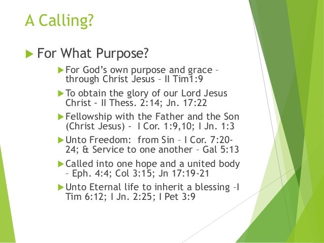 The Christian Calling by Bro Monday Umoh