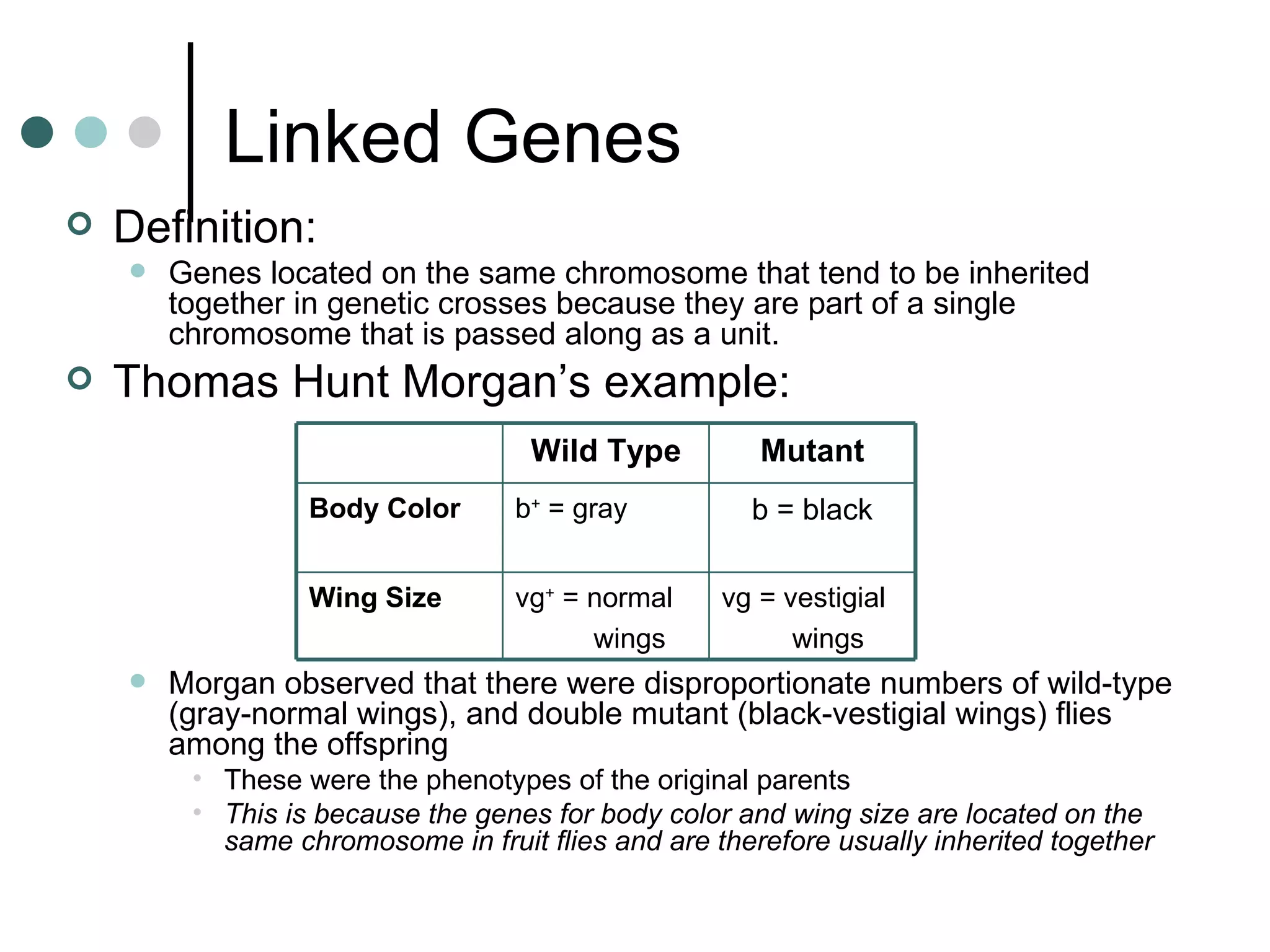 The Chromosomal Basis Of Inheritance Ppt 5415