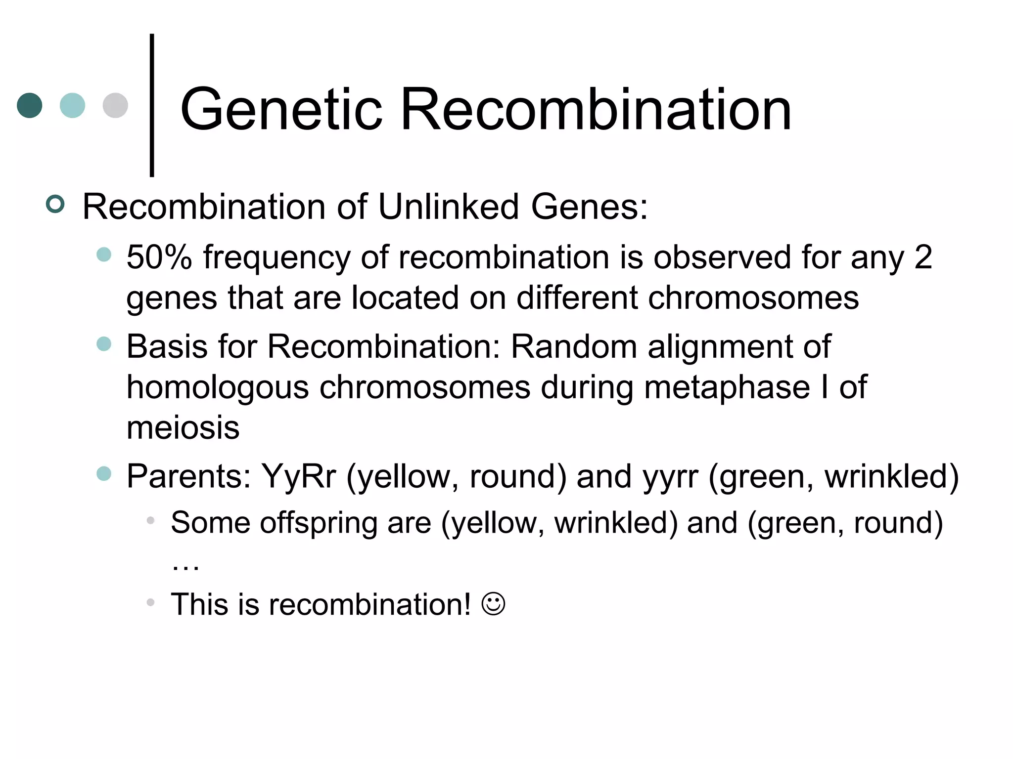 The Chromosomal Basis Of Inheritance | PPT