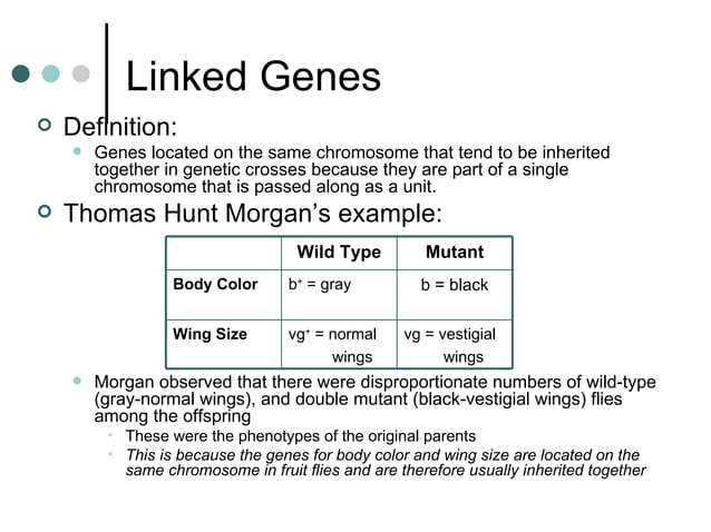 The Chromosomal Basis Of Inheritance Ppt Genetics Science 8362
