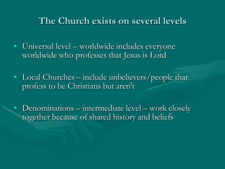 The Church | PPT