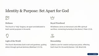 The-Church-as-Gods-Faithful-People is church who continue to serve.pptx