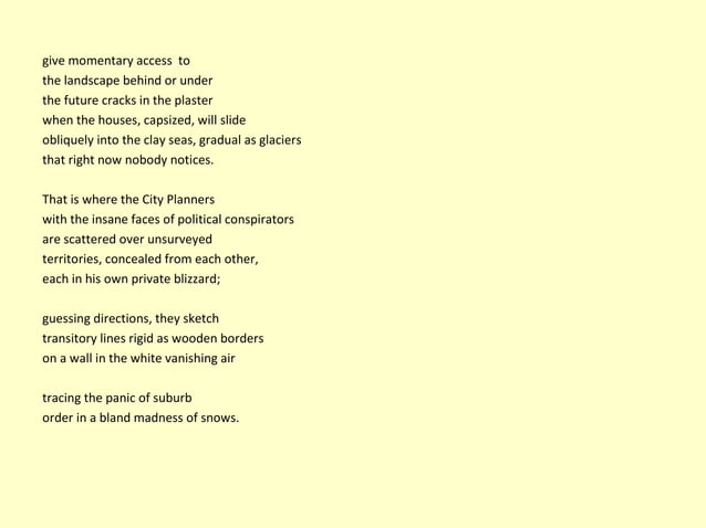 The city-planners-margaret-atwood-literature | PPT