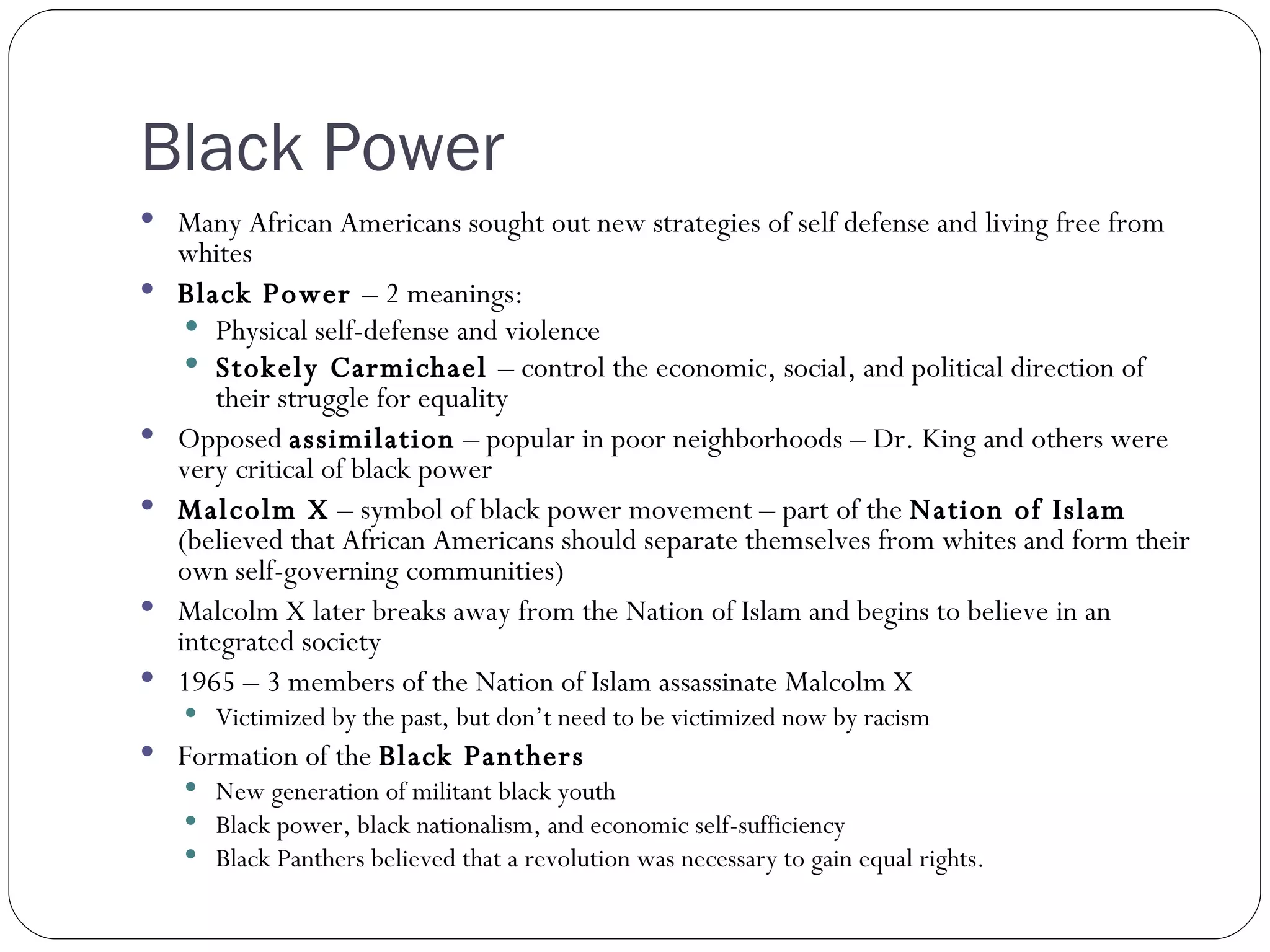 Chapter 29 - The Civil Rights Movement | PPT