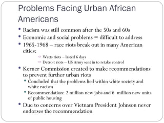 Chapter 29 - The Civil Rights Movement | PPT