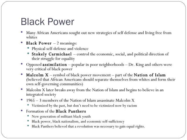Chapter 29 - The Civil Rights Movement | PPT