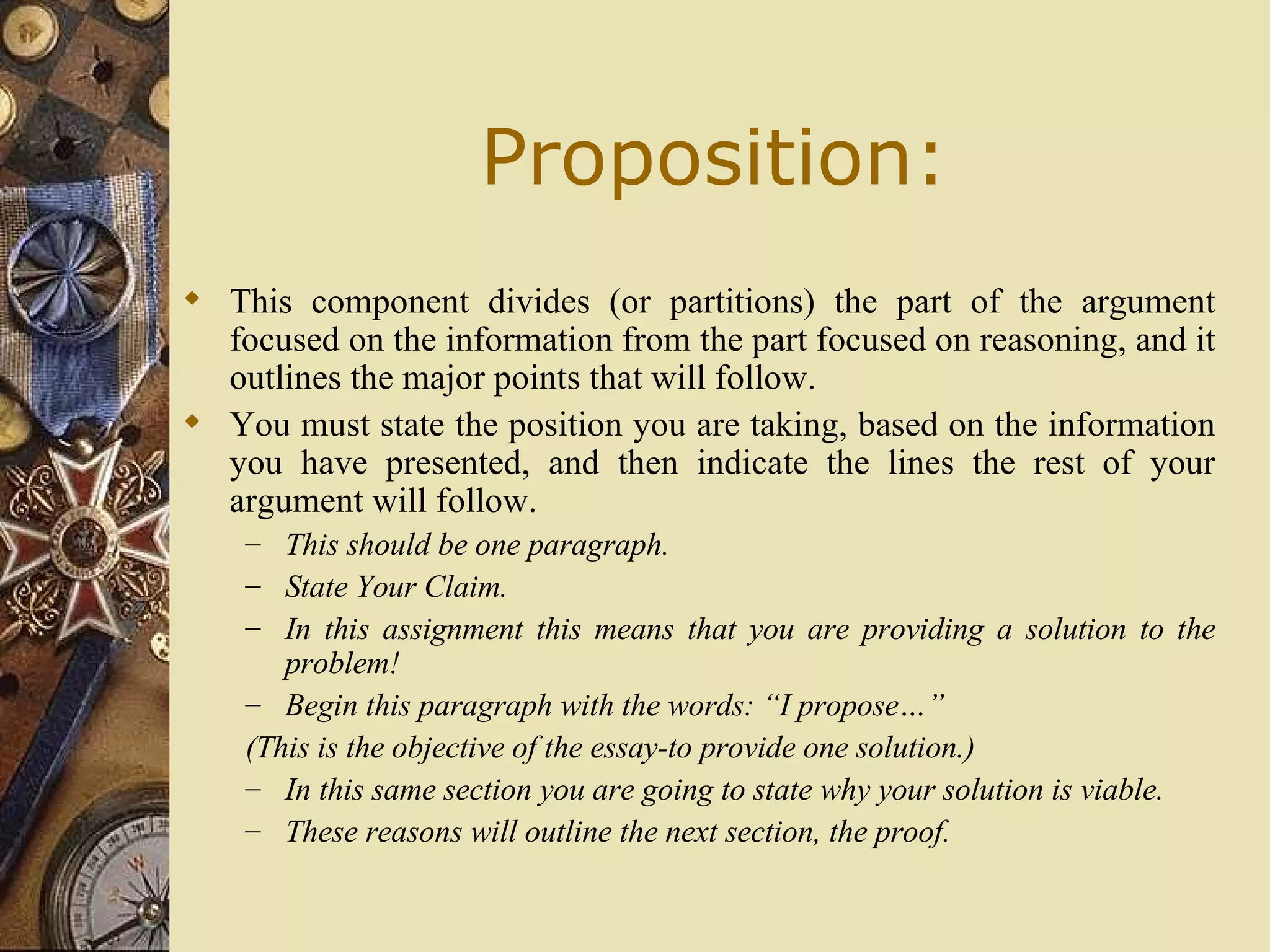 The Classical Argument | PPT