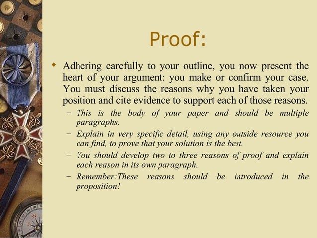 The Classical Argument | PPT | Science