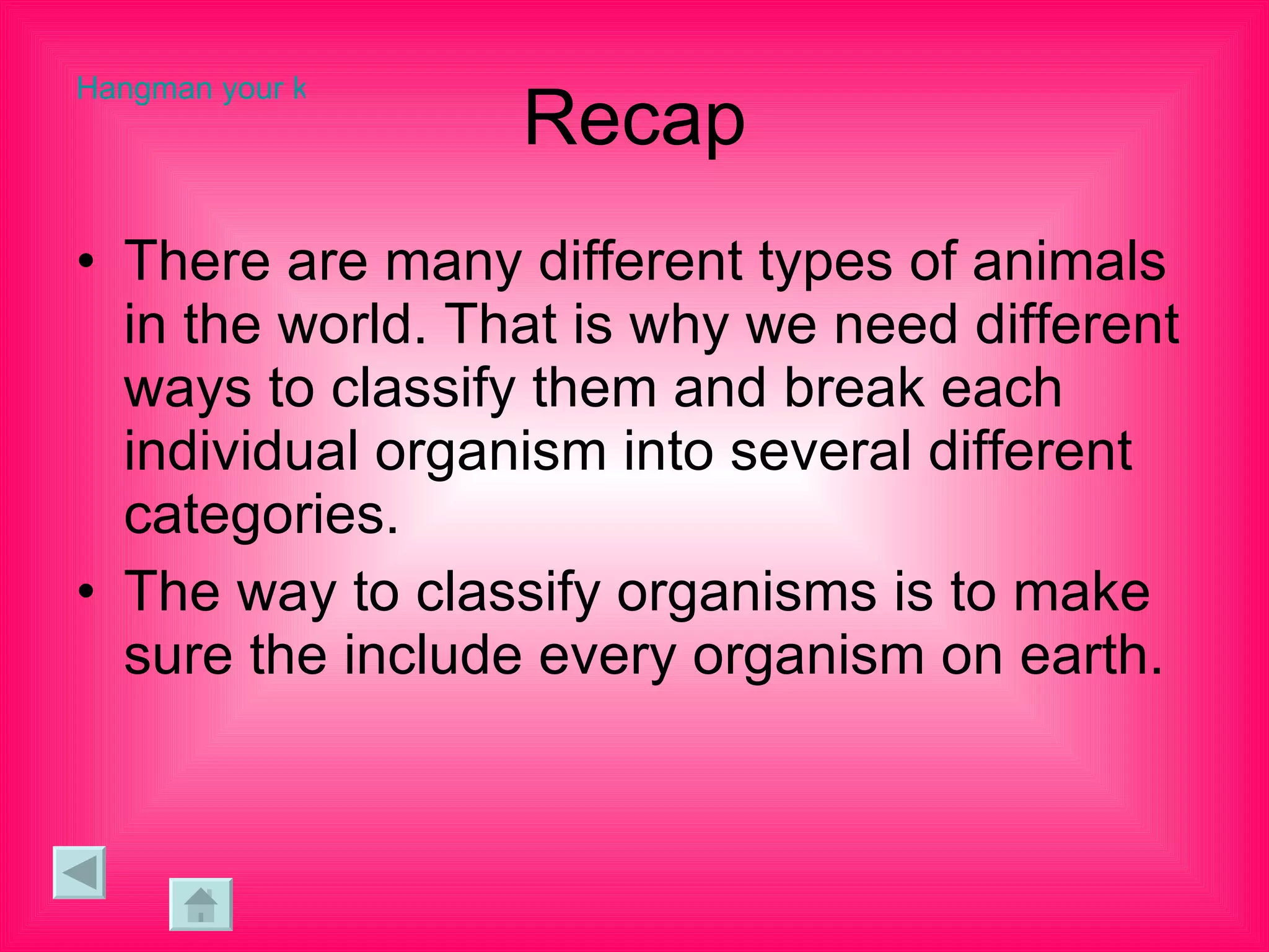 The Classification Of Living Organisms Ed205 | PPT