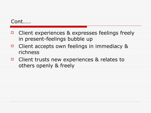 Client-centered therapy | PPT