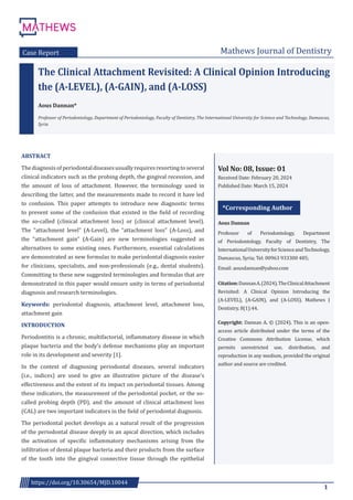 the-clinical-attachment-revisited-a-clinical-opinion-introducing-the-a ...