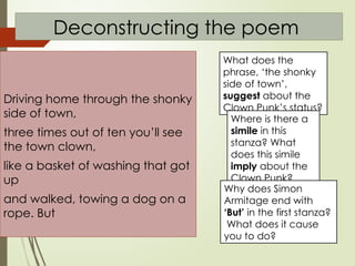 the-clown-punk-e28093-simon-armitage.pptx