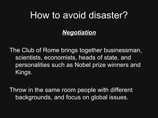 The Club of Rome | PPT