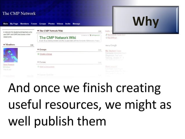 The CMP Network - wiki | PPT