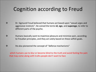 The Cognitive School | PPT