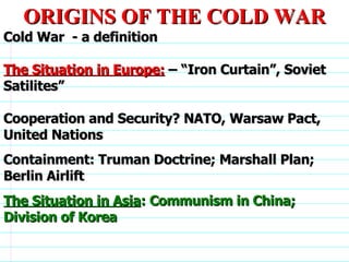 The Cold War in Asia | PPT