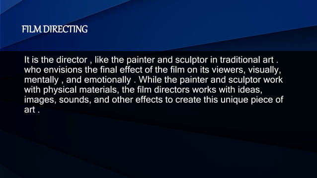 The collaborative-art-of-filmmaking | PPTX | Video Production | Content ...