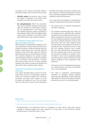 The Collateral Conundrum: A US$11 Trillion Opportunity? | PDF