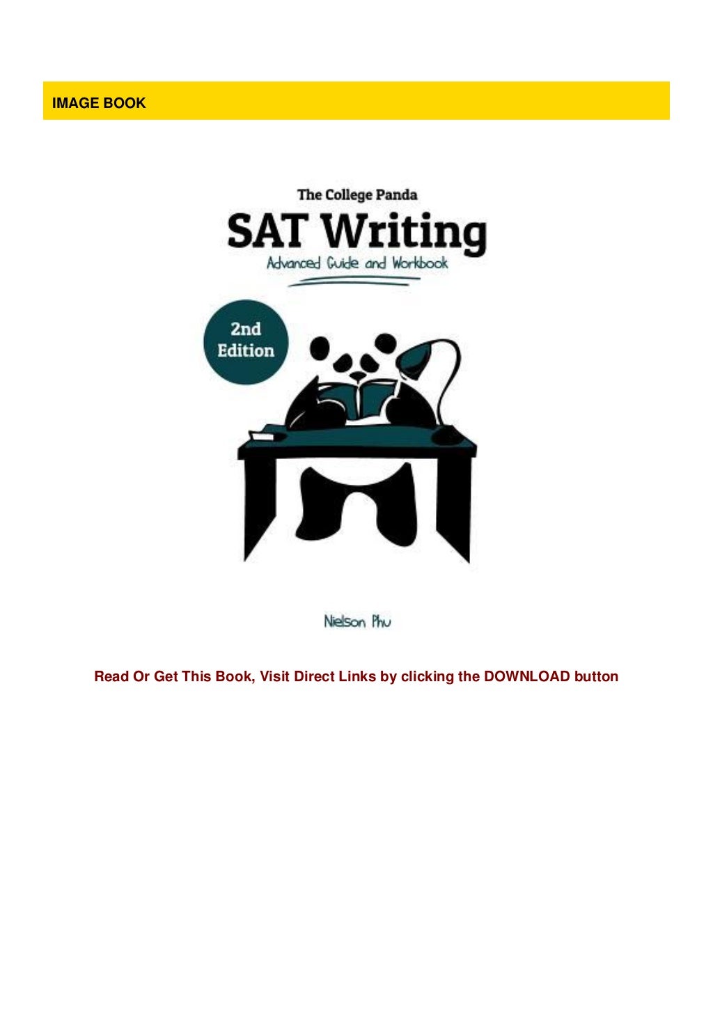 Audiobook The College Panda's SAT Writing: Advanced Guide and Workbook FUll