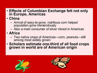The Columbian Exchange | PPT