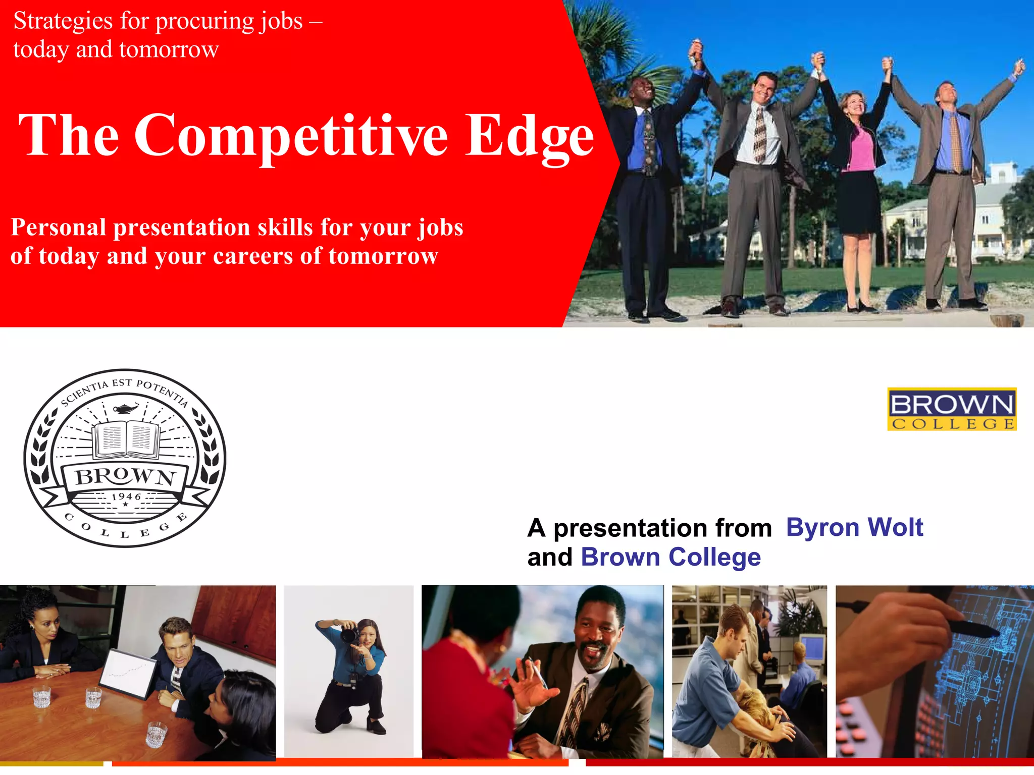 The Competitive Edge for Interviews | PPT