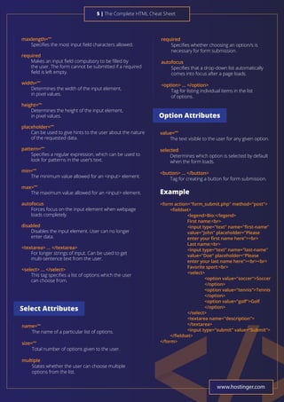 The complete-html-cheat-sheet | PDF