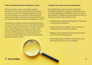 The Compliant Marketer's Ultimate Guide to Personalisation | PPT