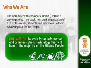 An Introduction to the Computer Professionals’ Union | PPT