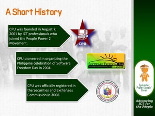An Introduction to the Computer Professionals’ Union | PPT