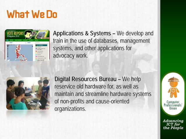 An Introduction to the Computer Professionals’ Union | PPT