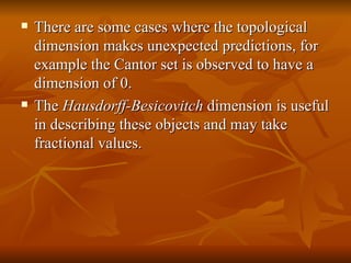 The Concept of Dimension | PPT