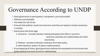 The-Concept-of-Governance POWERPOINT PRESENTATION | PPTX