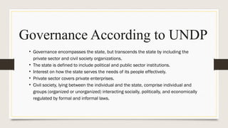 The-Concept-of-Governance POWERPOINT PRESENTATION | PPTX