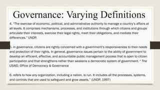 The-Concept-of-Governance POWERPOINT PRESENTATION | PPTX