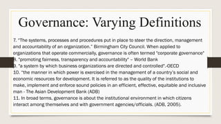 The-Concept-of-Governance POWERPOINT PRESENTATION | PPTX