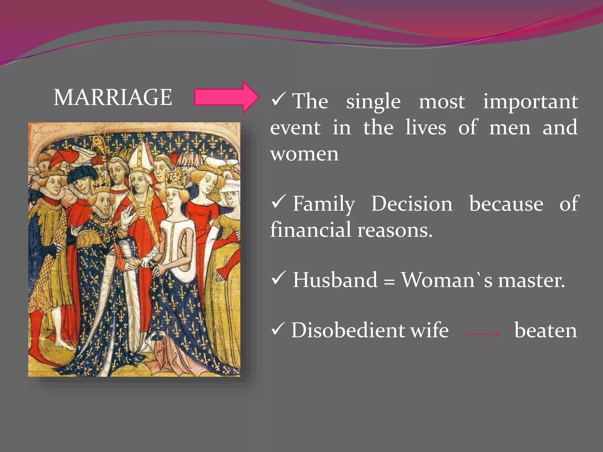 The condition-of-women-in-the-middle-ages- | PPSX