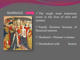 The condition-of-women-in-the-middle-ages- | PPSX