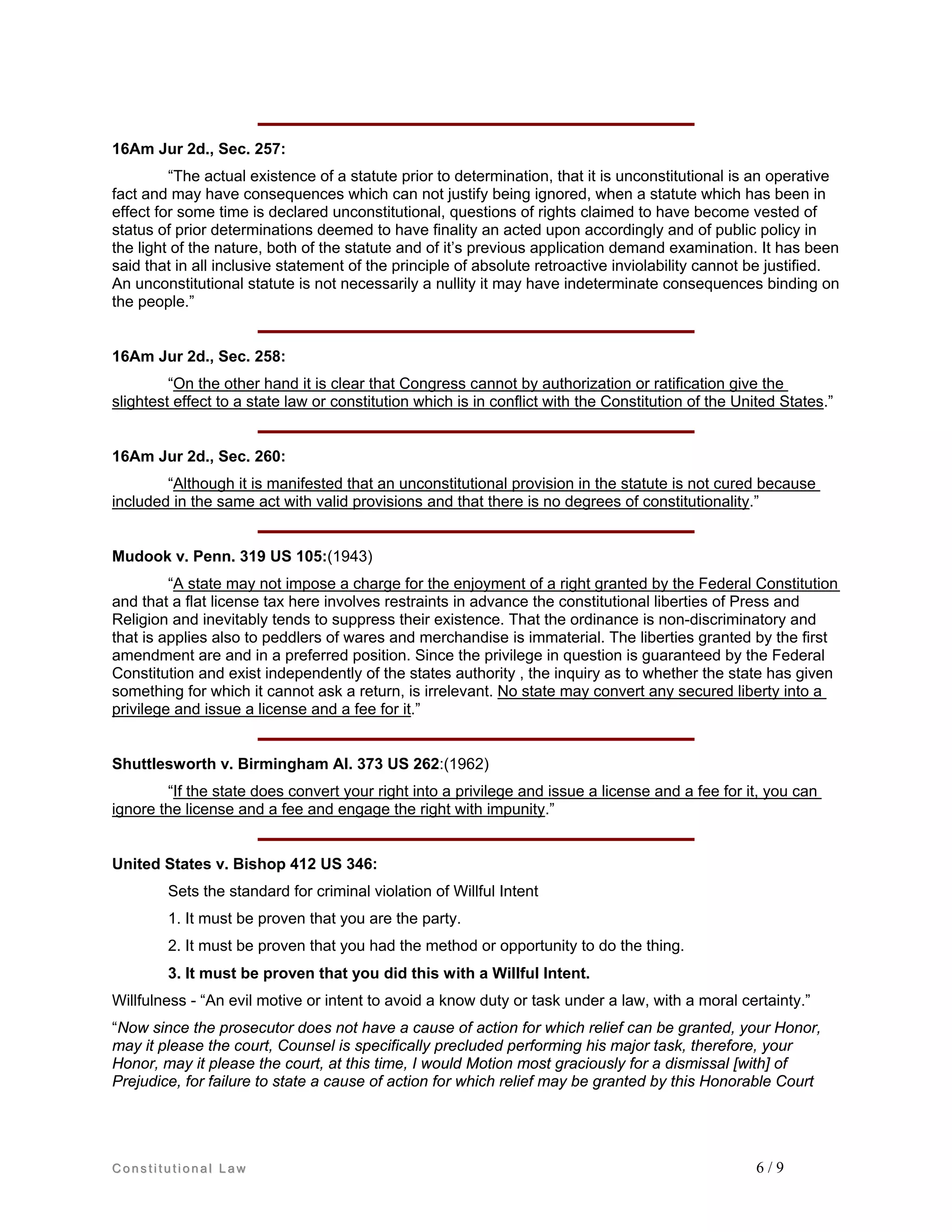 The Constitution is an Enforceable Contract | PDF