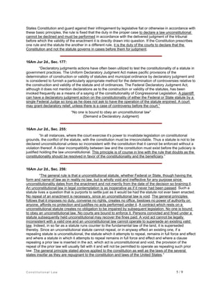 The Constitution is an Enforceable Contract | PDF